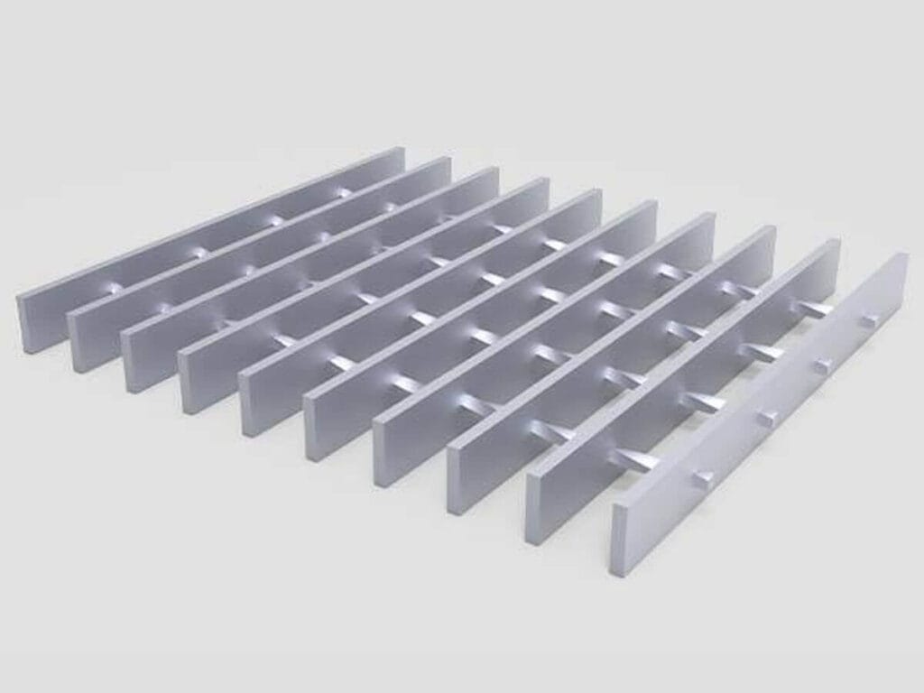 1st Quality Swaged I-bar aluminum grating With Great Price